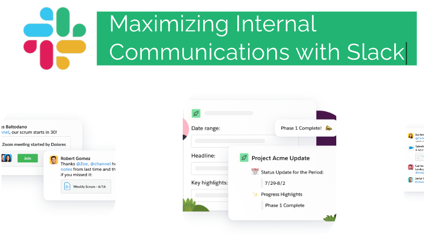 Ad Victoriam Solutions | Maximizing Internal Communications with Slack Ad Victoriam Solutions | Maximizing Internal Communications with Slack